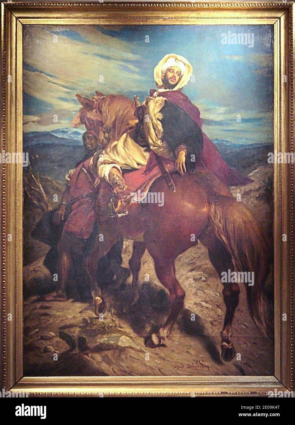 Les Adieux du roi Boabdil a Grenade Alfred Dehodencq 1822 1882 Stock ...