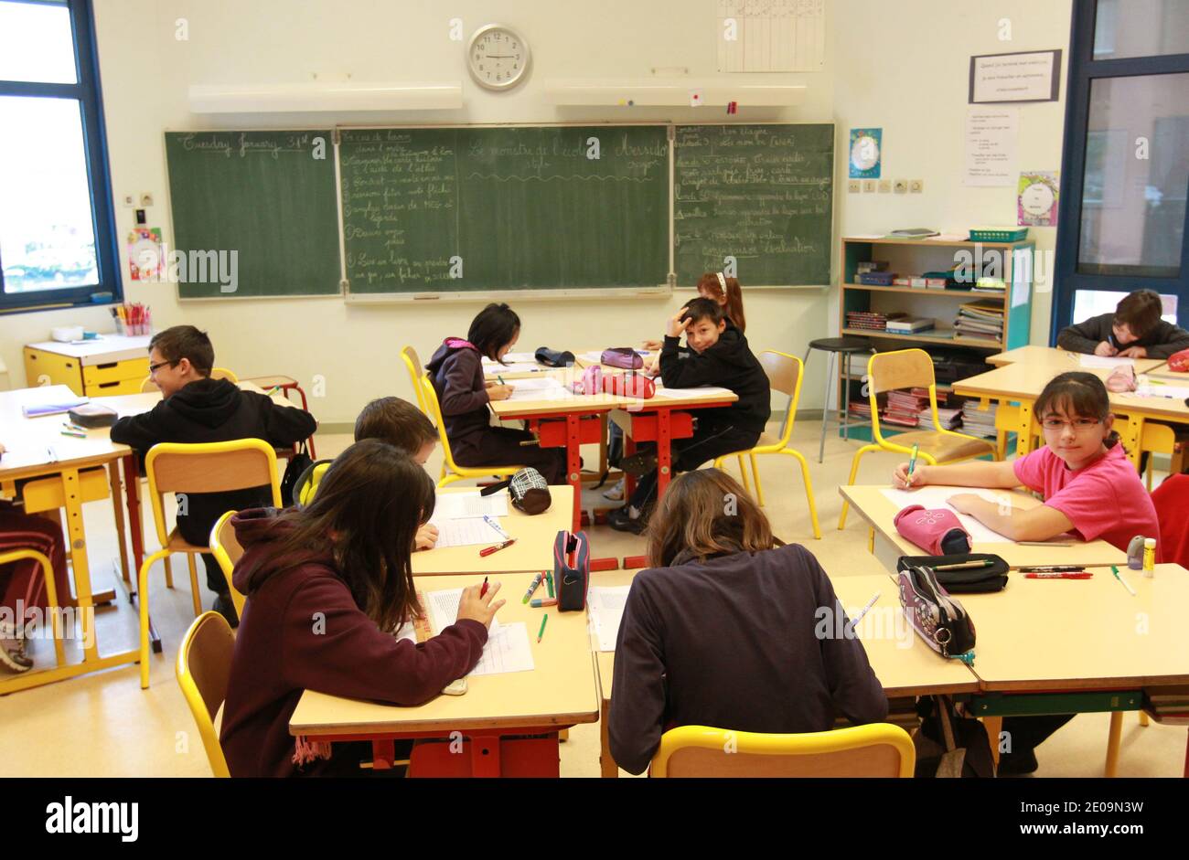 Test de classe hi-res stock photography and images - Alamy