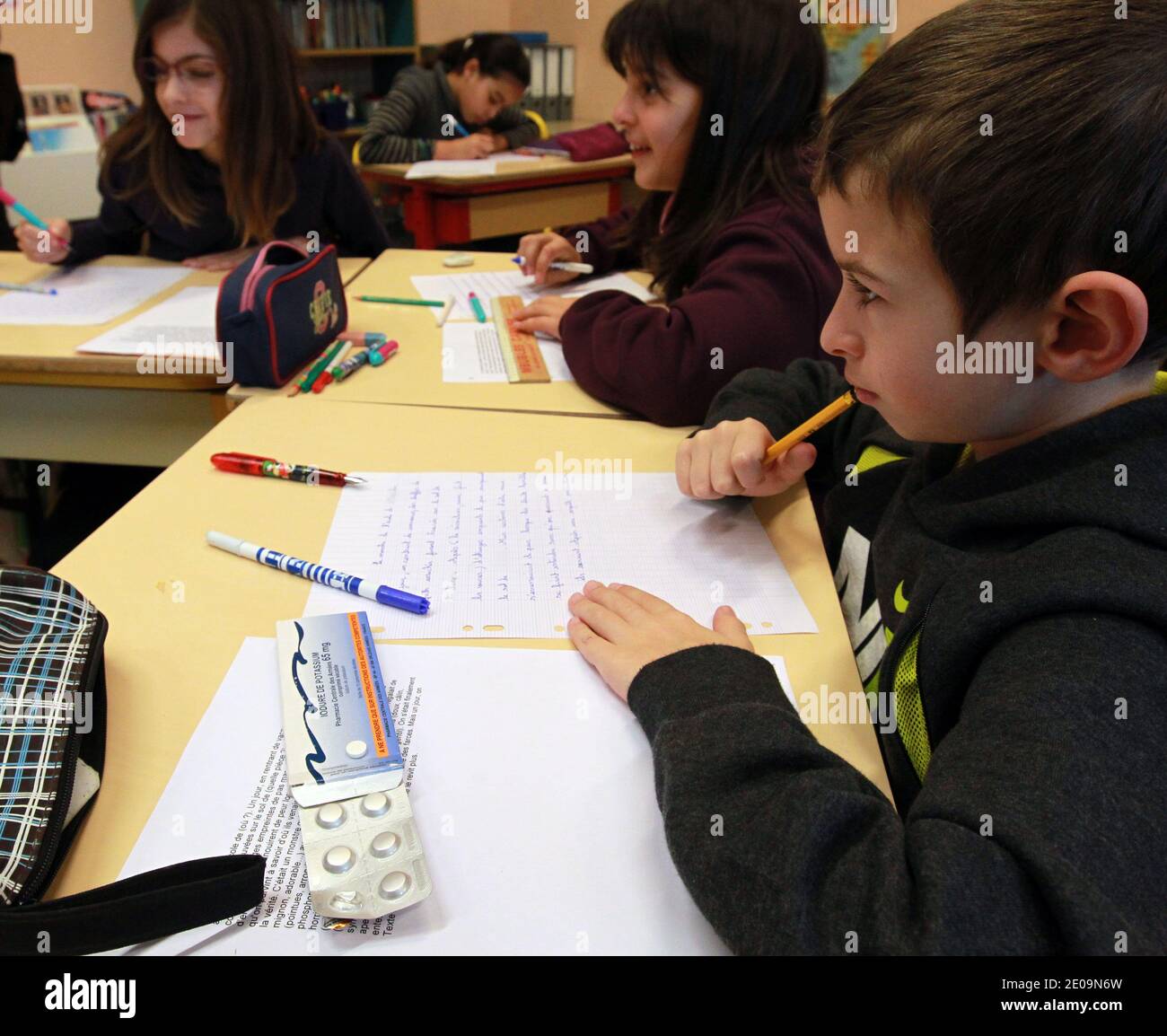 Test de classe hi-res stock photography and images - Alamy