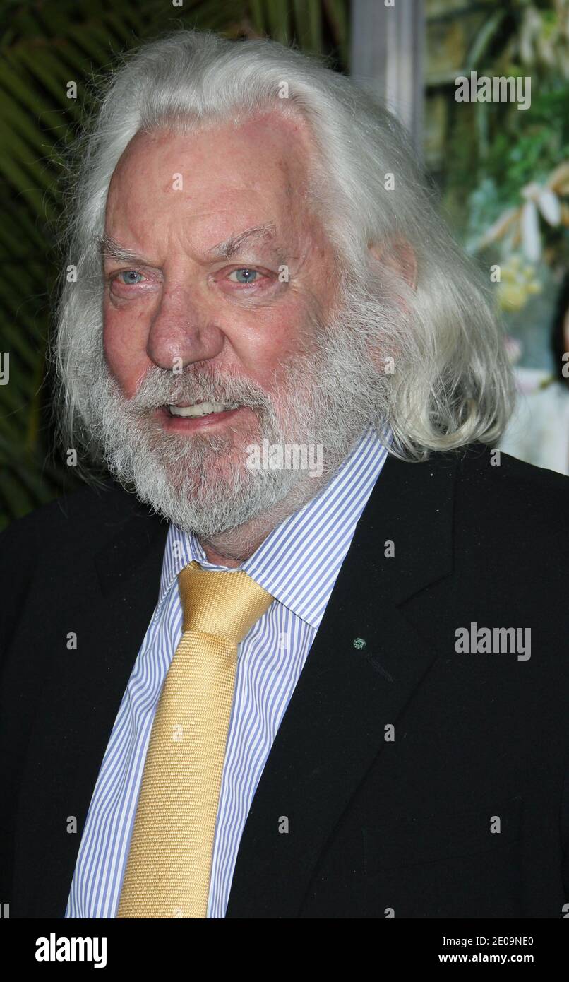 Donald Sutherland, Journey 2: The Mysterious Island, Los Angeles ...