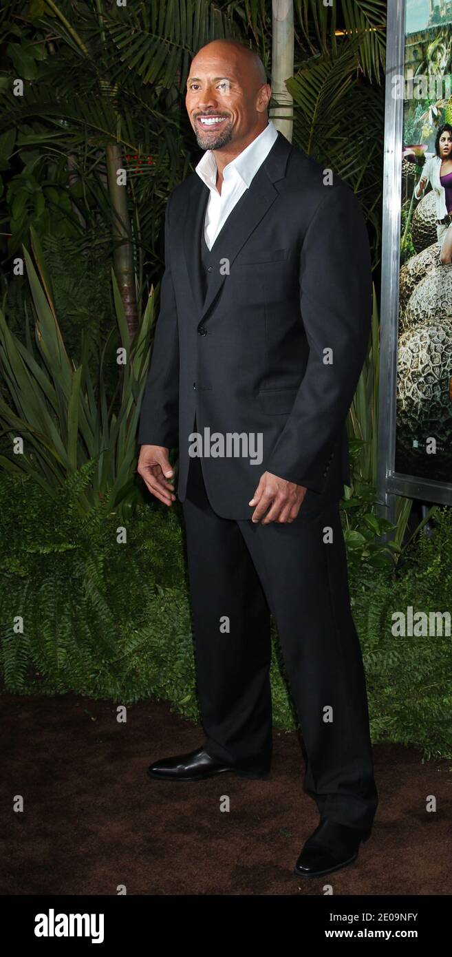 Dwayne Johnson, Journey 2: The Mysterious Island, Los Angeles Premiere ...
