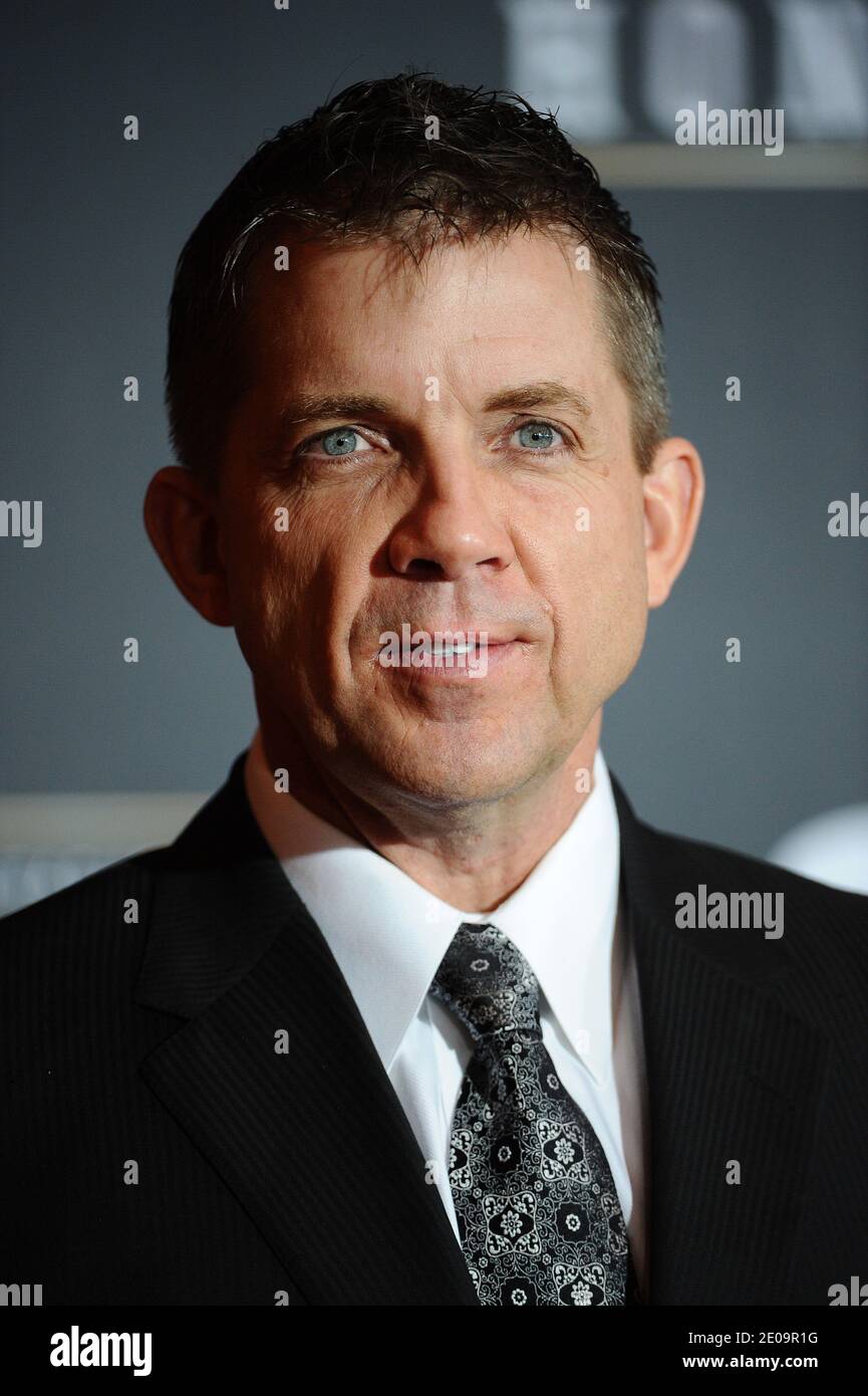 Sean Payton attends the inaugural NFL Honors held at the Murat Theatre in Indianapolis, Indiana ...