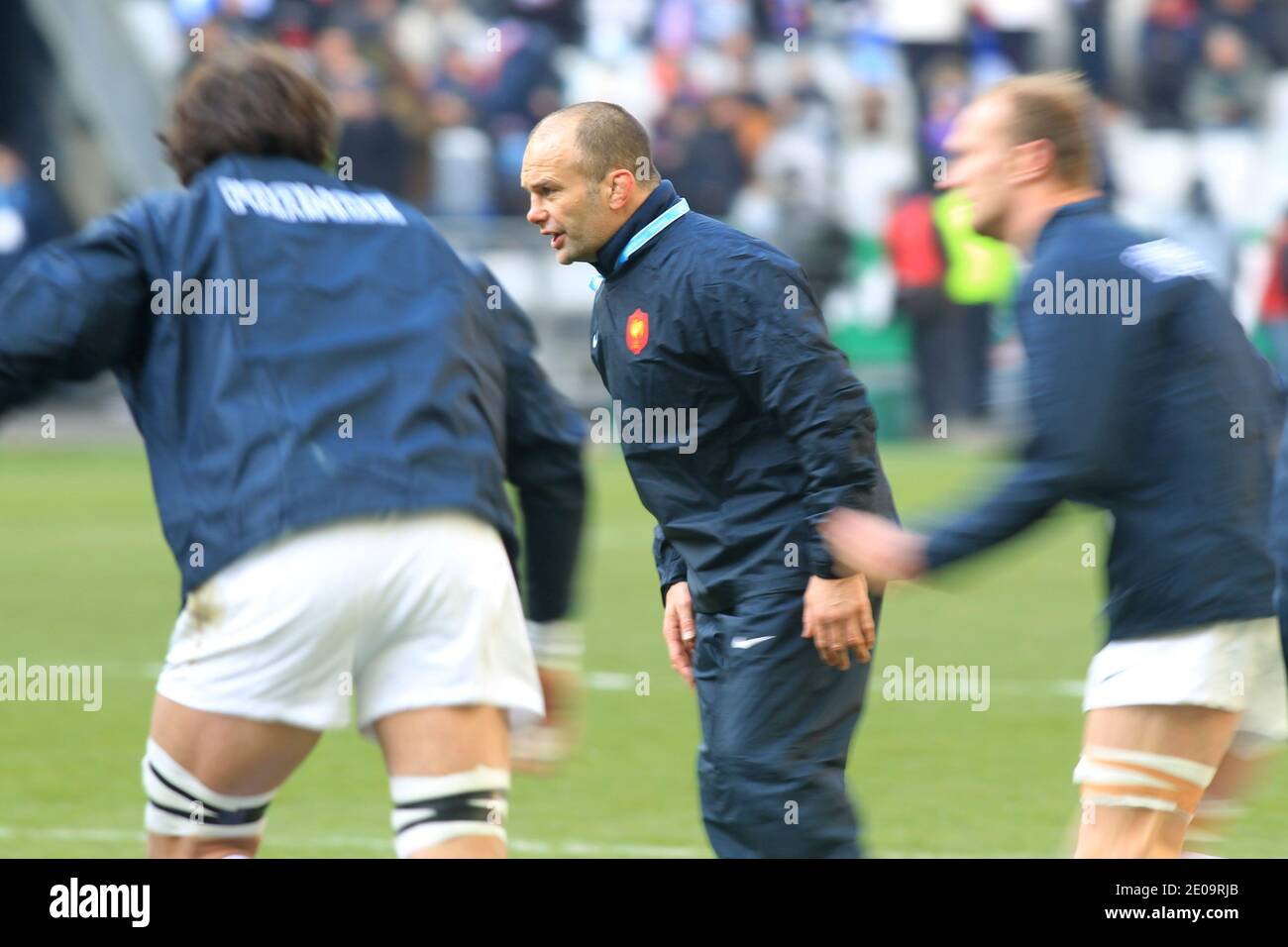 Yannick Bru of France prior the Rugby RBS 6 Nations Tournament , France ...