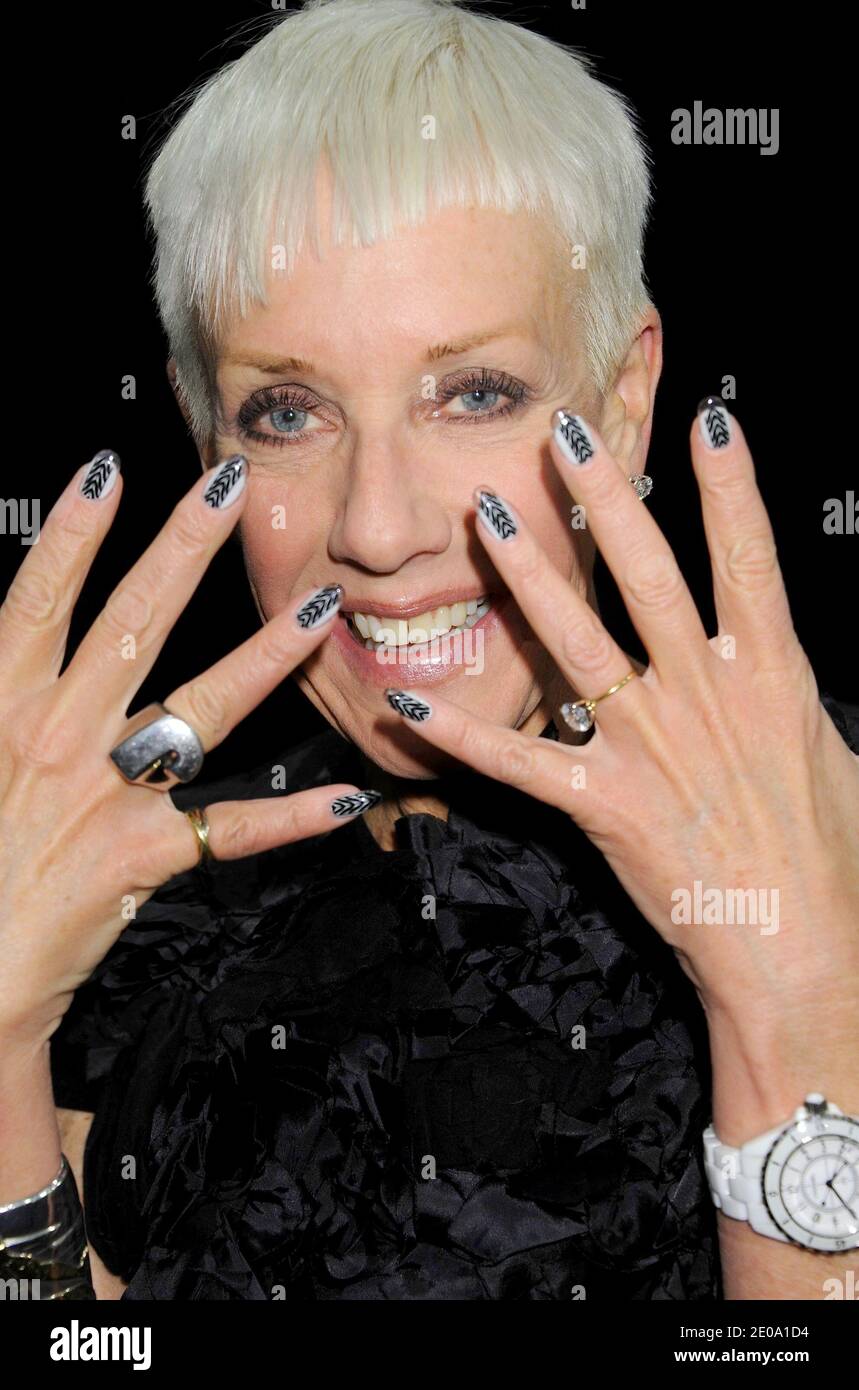 Jan Arnold backstage during the Nicole Miller Fall 2012 Collection ...