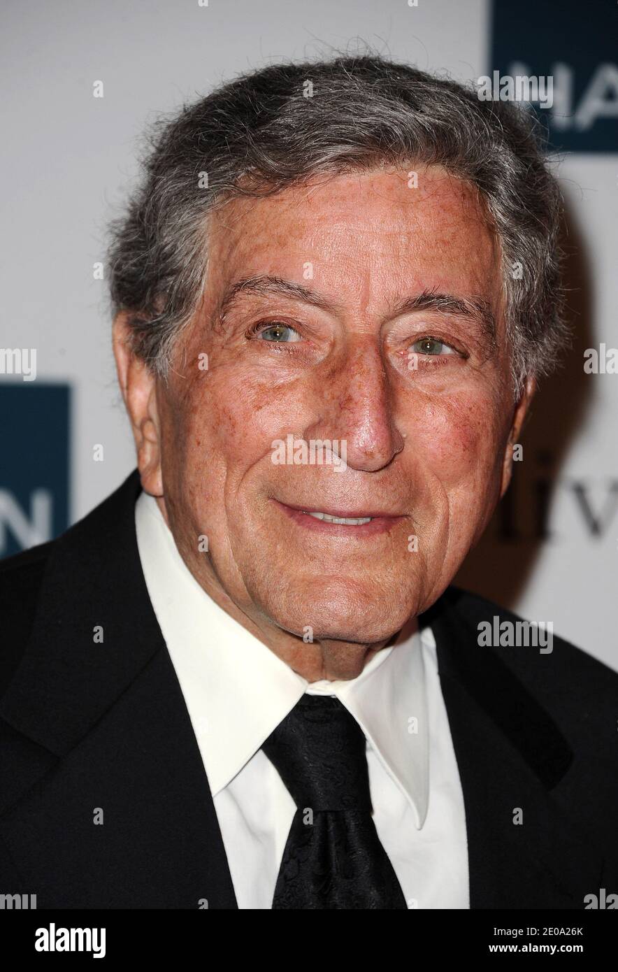 Tony Bennett attends the Clive Davis pre-GRAMMY Gala and Salute to ...