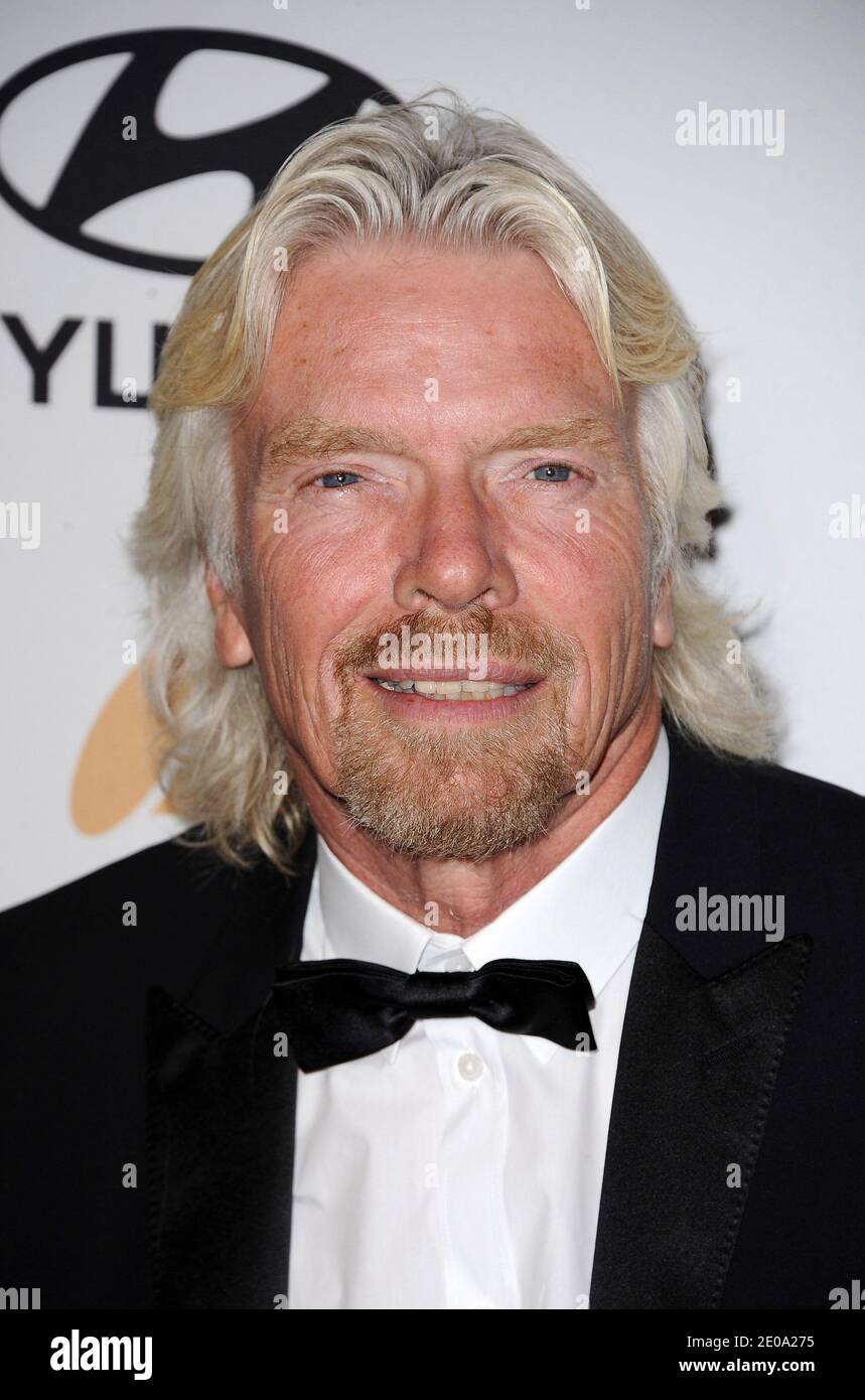 Richard Branson attends the Clive Davis pre-GRAMMY Gala and Salute to ...