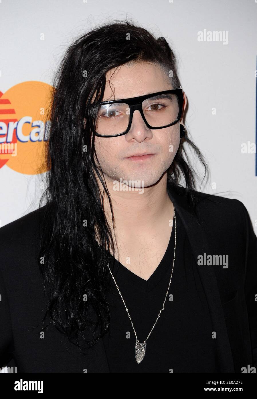Skrillex attends the Clive Davis pre-GRAMMY Gala and Salute to Industry ...