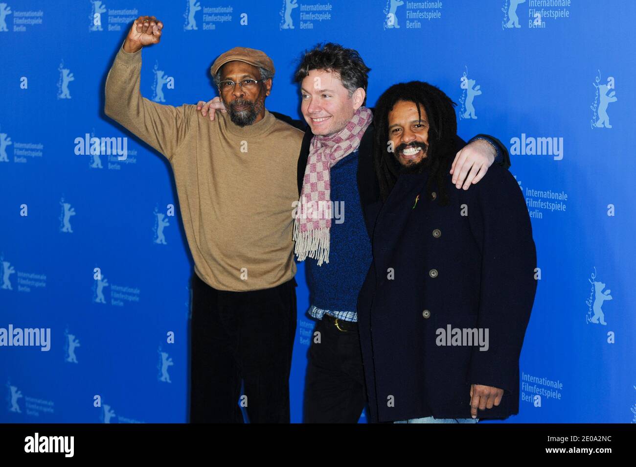 Neville Garrick, Kevin Macdonald and Rohan Marley attend the "Marley ...