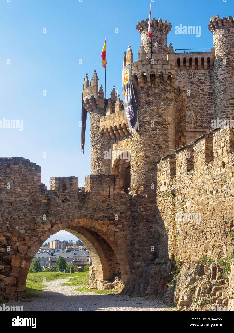 Templar castle hi-res stock photography and images - Alamy