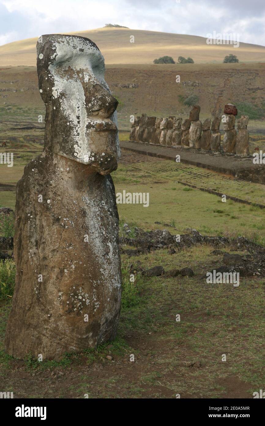Easter island chili ile de paques hi-res stock photography and images ...