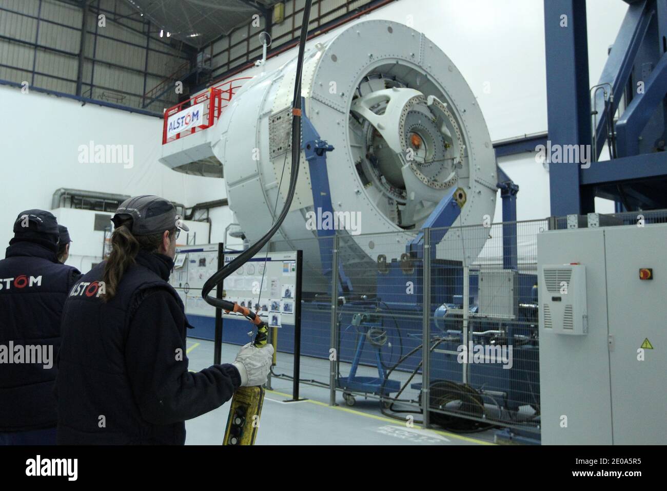 Offshore wind turbine blade manufacturing hi-res stock photography and ...