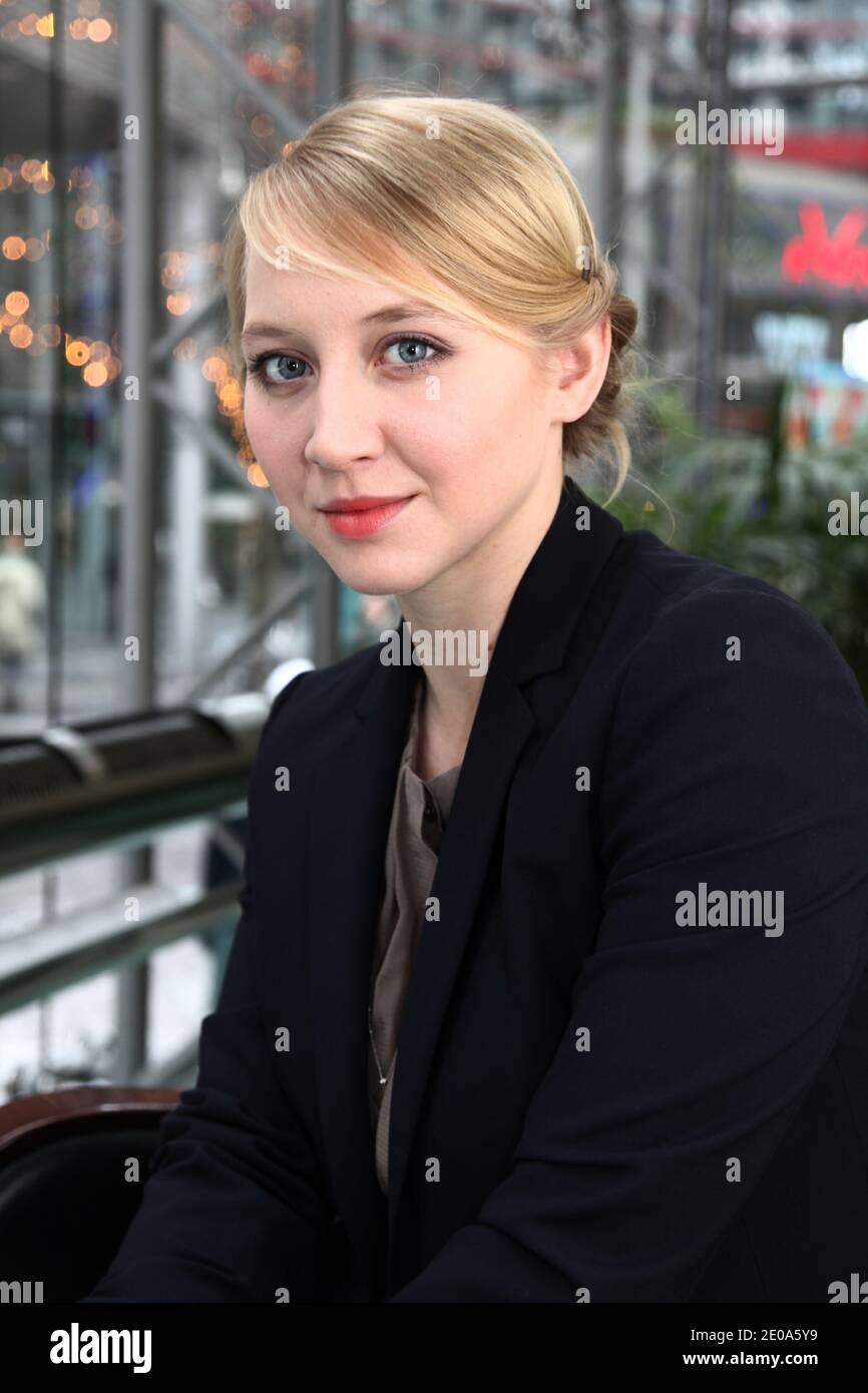 Anna Maria Muehe posing during a portrait session as part of the 62nd ...
