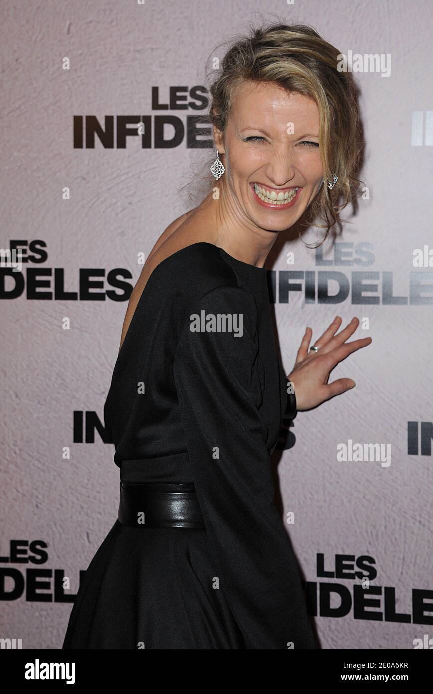 Alexandra Lamy attending the premiere of 'Les Infideles' at UGC ...