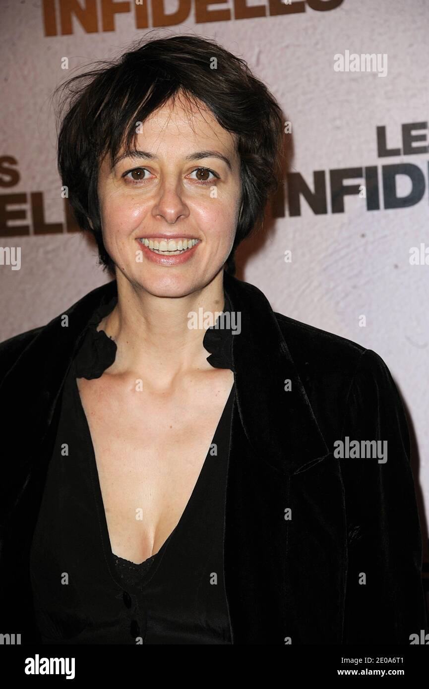 Valerie Bonneton attending the premiere of 'Les Infideles' at UGC ...