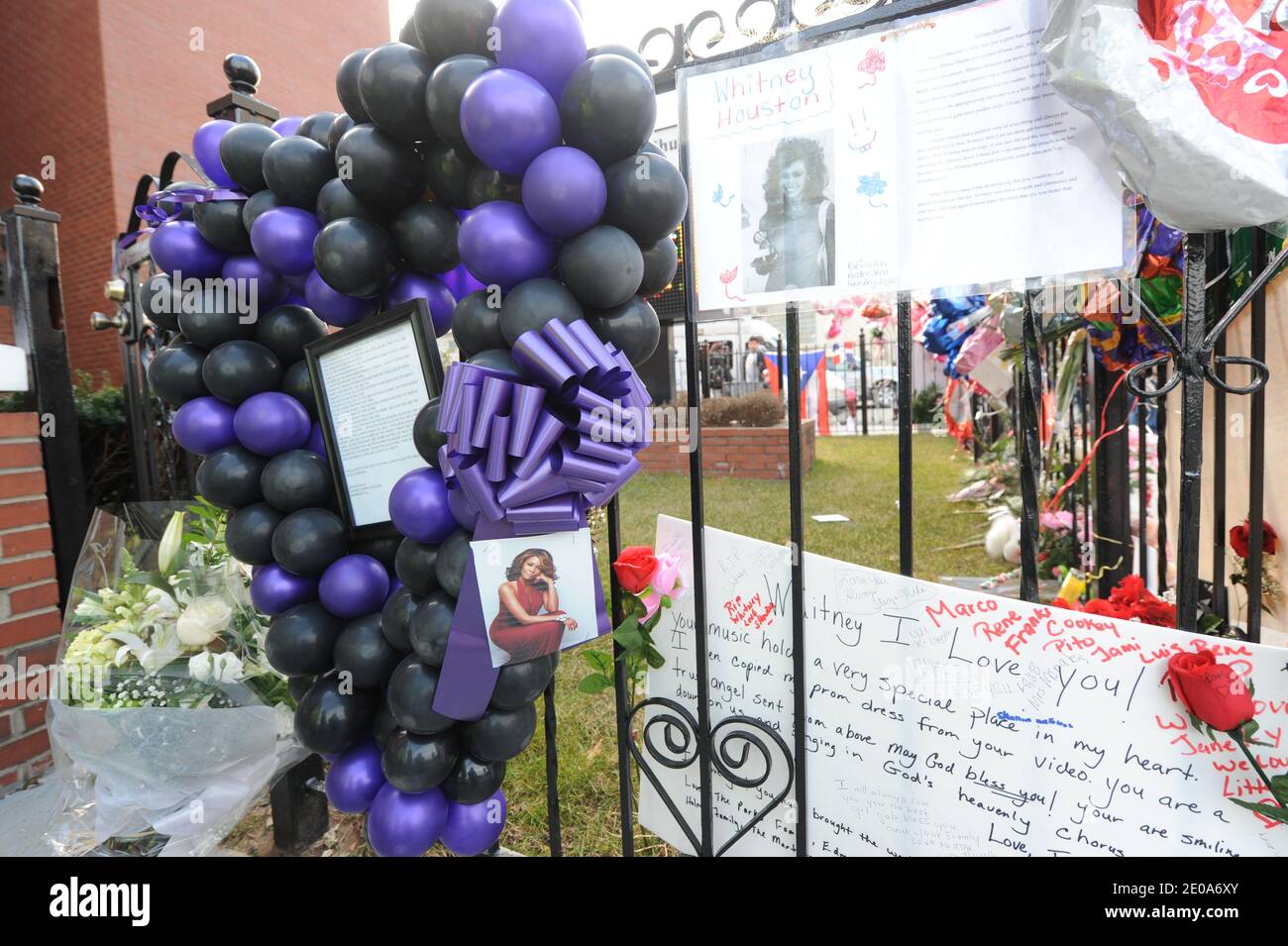 Whitney Houston Funeral Home