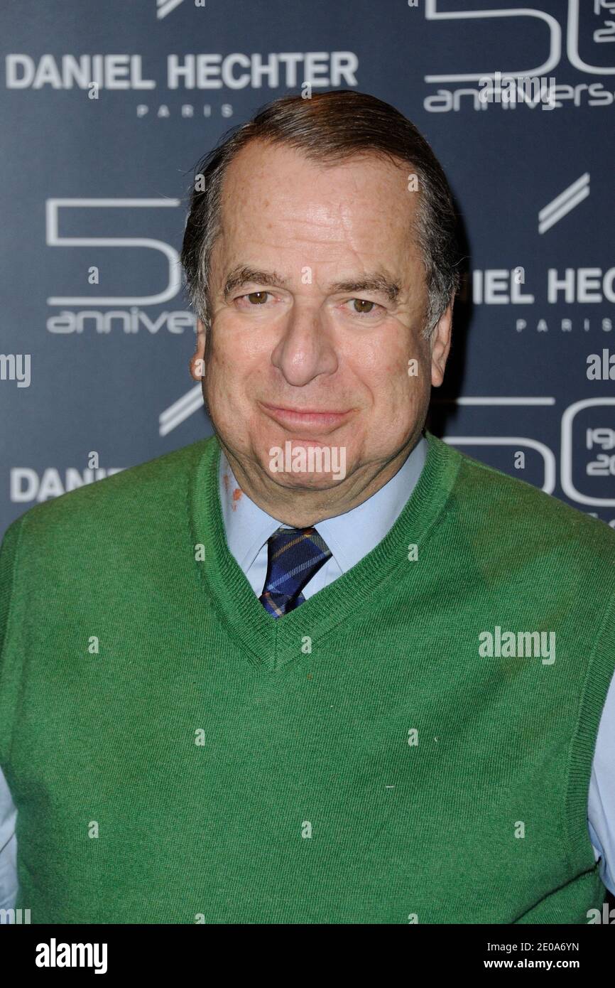 Paul-Loup Sulitzer attending a party to celebrate Daniel Hechter brand ...