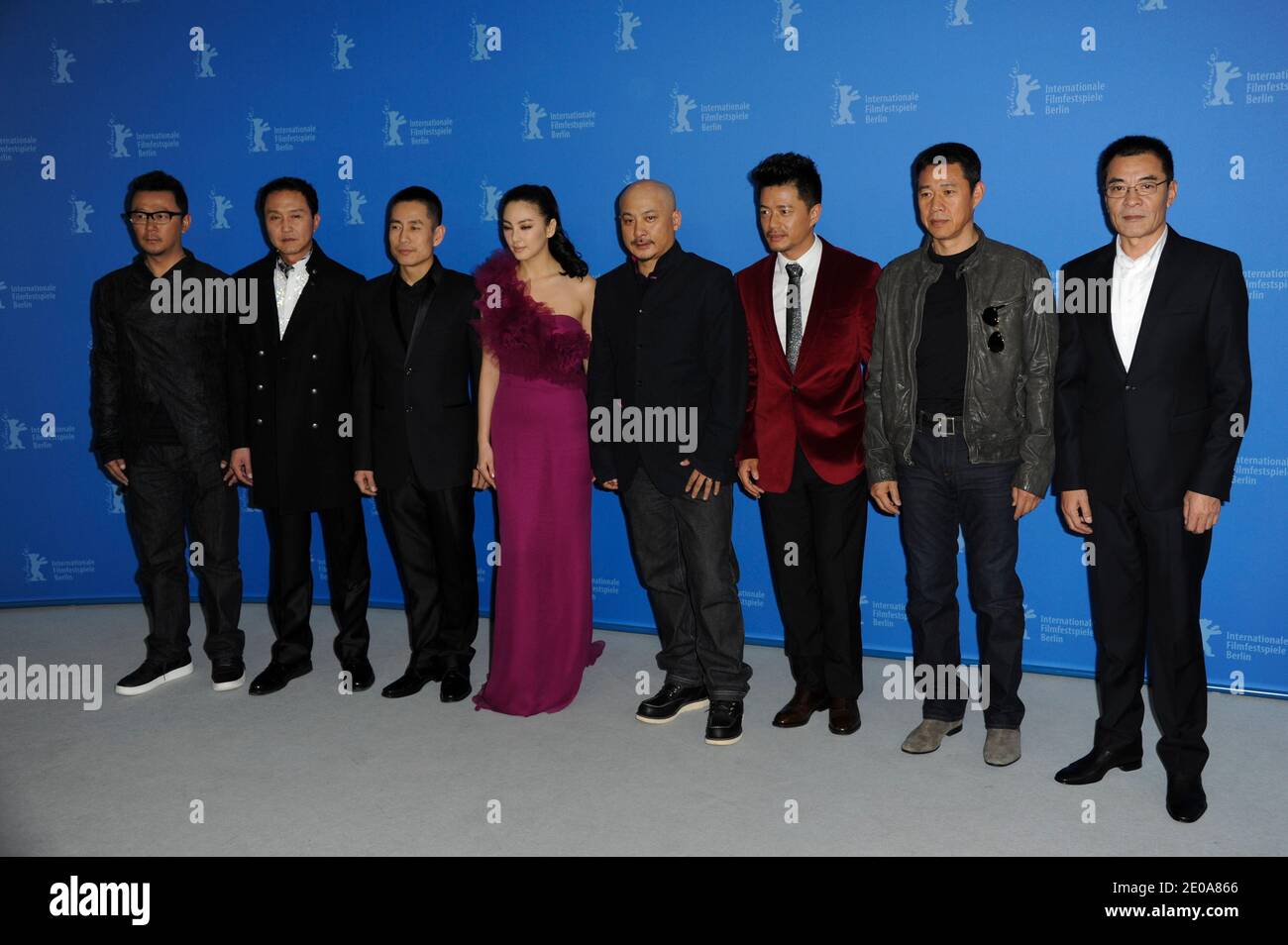 Actors Guo Tao, Wu Gang, Cheng Taisheng, actress Zhang Yugi,director ...