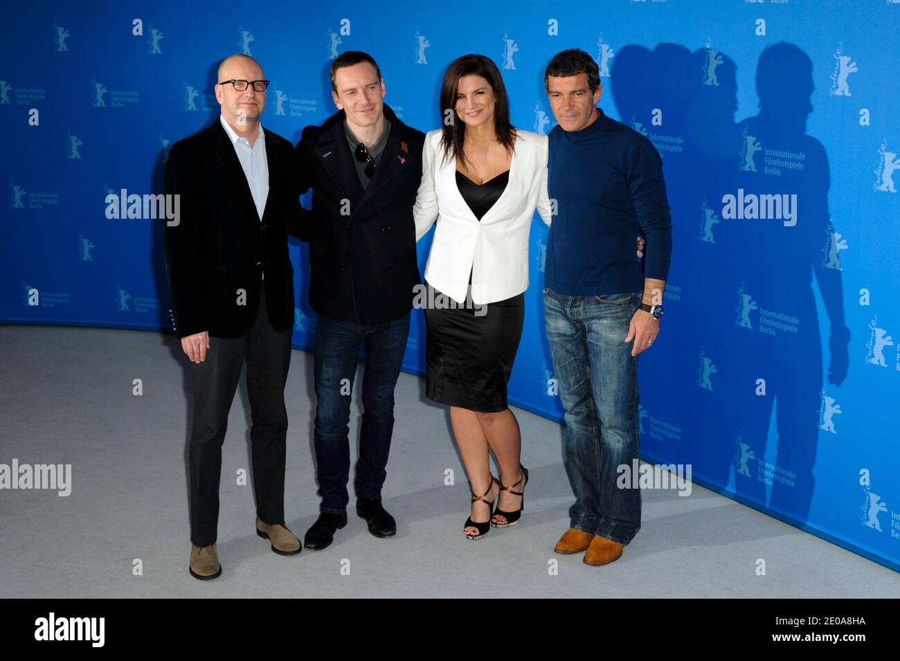 Steven Soderbergh, Michael Fassbender, Gina Carano and Antonio Banderas ...