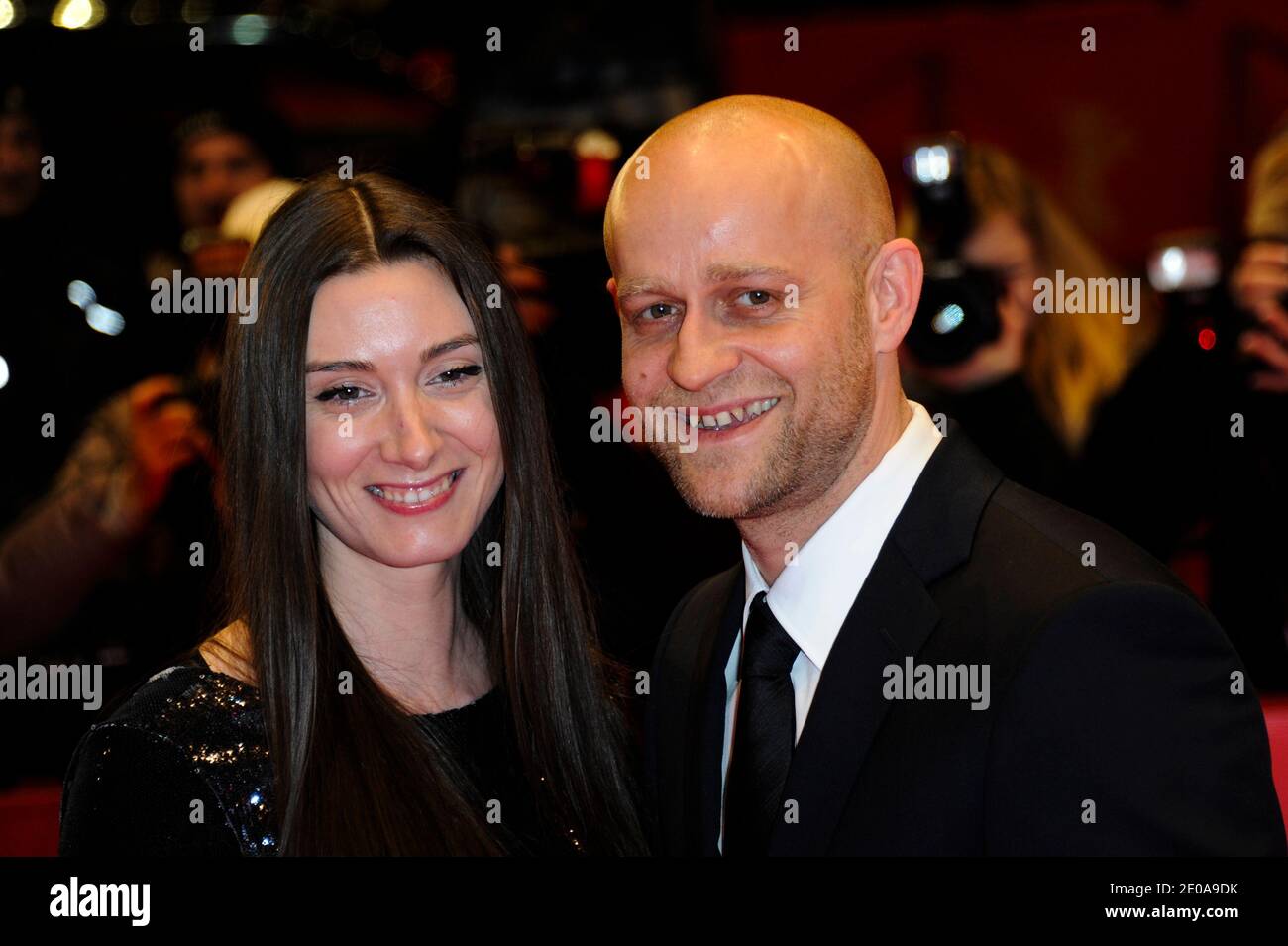 Juergen Vogel and Michelle Gornick attend the Gnade premiere as part of ...