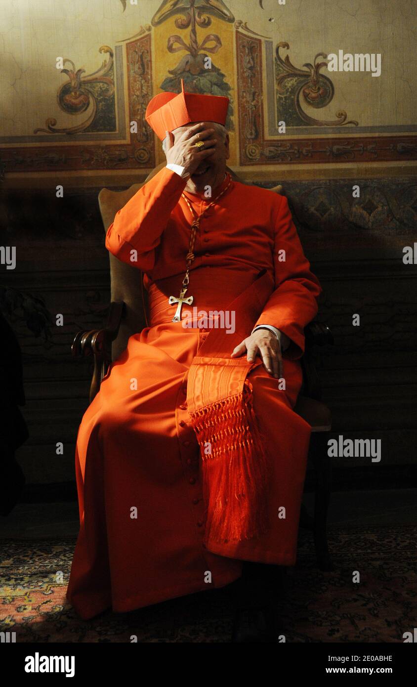 New italian cardinal Giuseppe Versaldi attends a consistory ceremony in ...