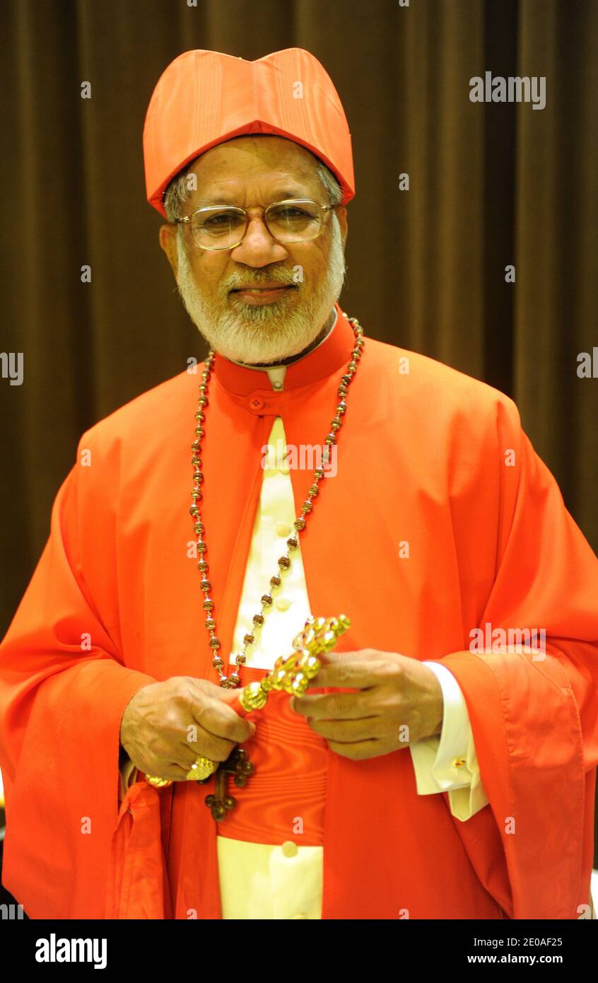 Cardinal George Alencherry attends a consistory ceremony in St. Peter's ...
