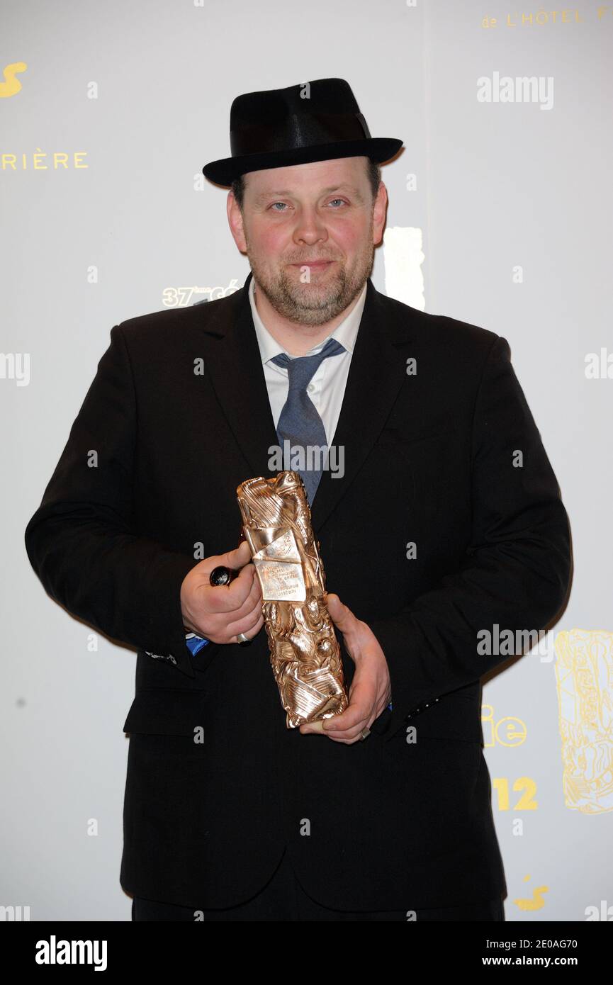 Gregory Gadebois arriving to the 37th annual Cesar film Awards After ...