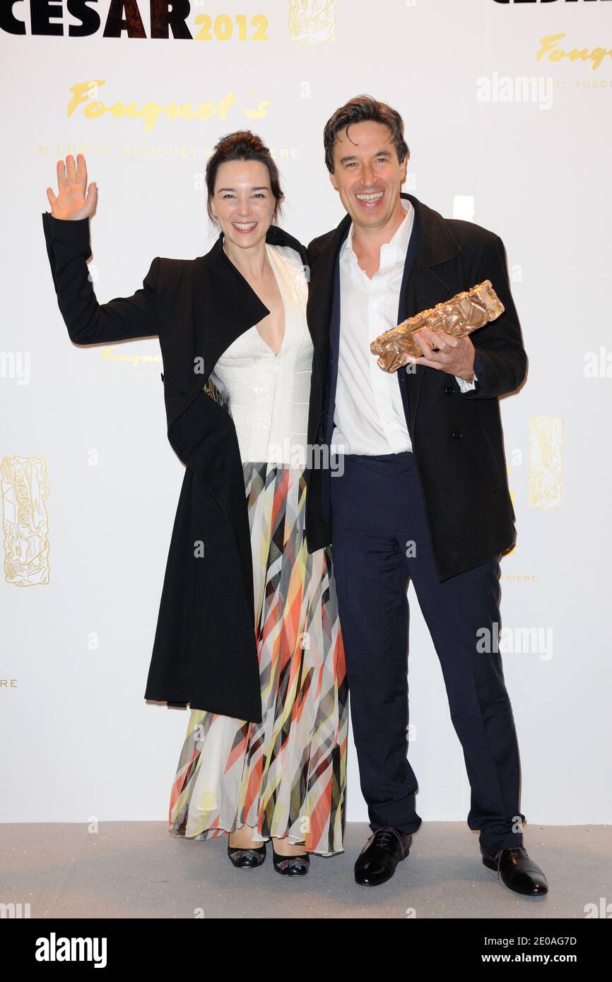 arriving to the 37th annual Cesar film Awards After Party held at the ...