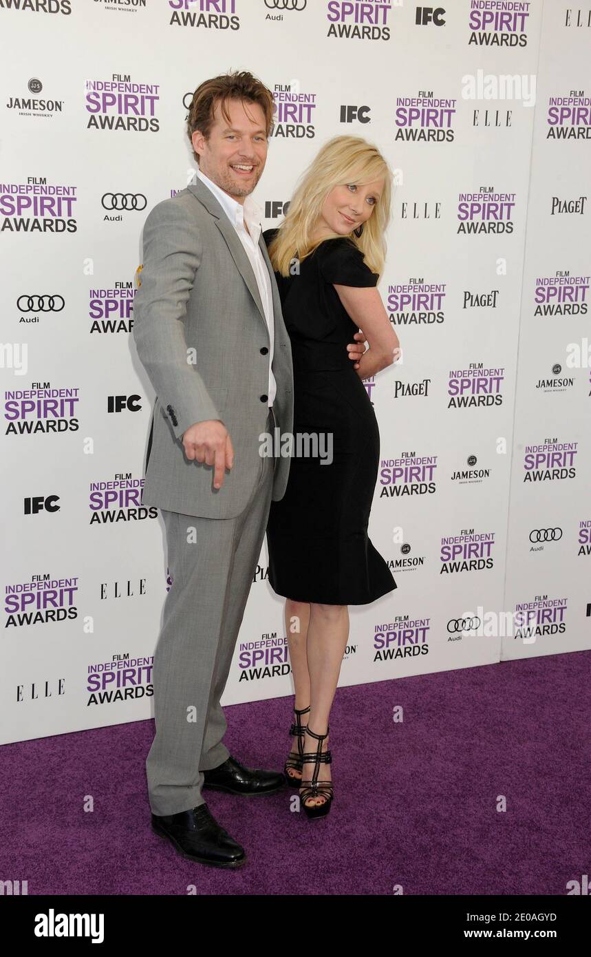 James Tupper and Anne Heche arriving at the 27th Film Independent ...