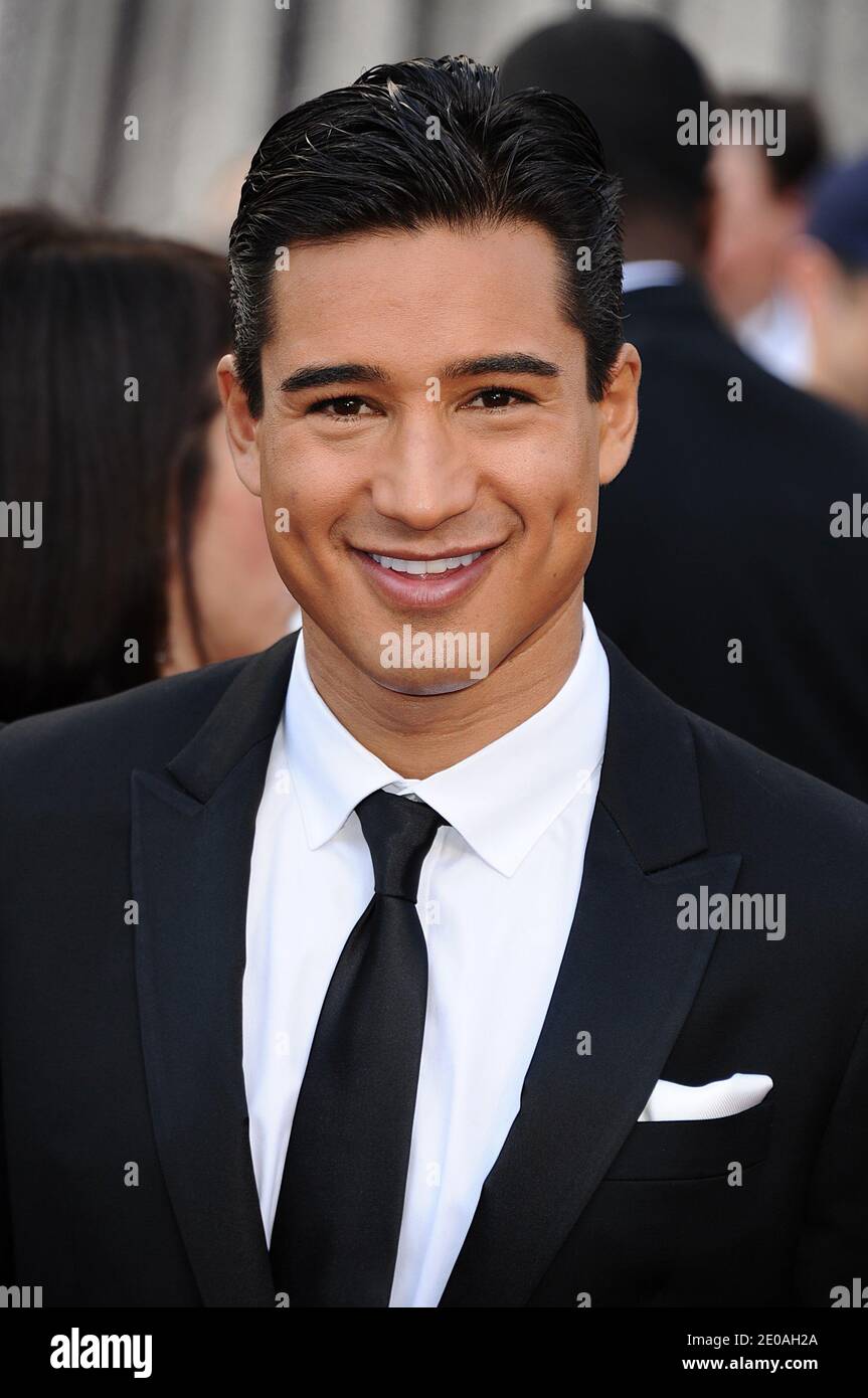 Mario Lopez arriving at the 84th Annual Academy Awards, held at the ...