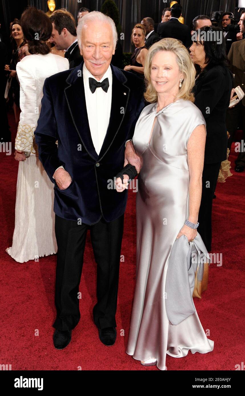 Christopher Plummer and Elaine Taylor arriving at the 84th Annual ...
