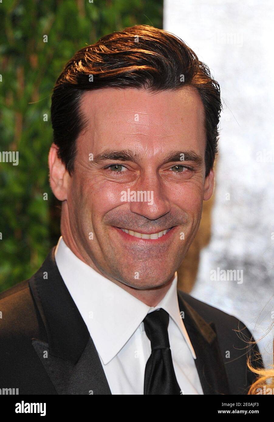John Hamm arriving at the 2012 Vanity Fair Oscar Party, hosted by ...