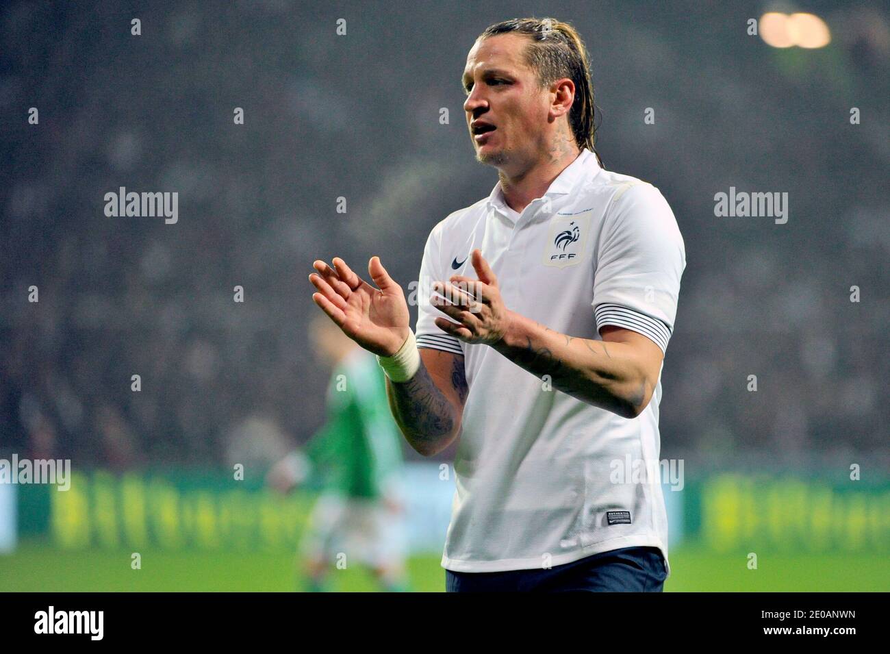 France's Philippe Mexes during the International Friendly soccer match ...