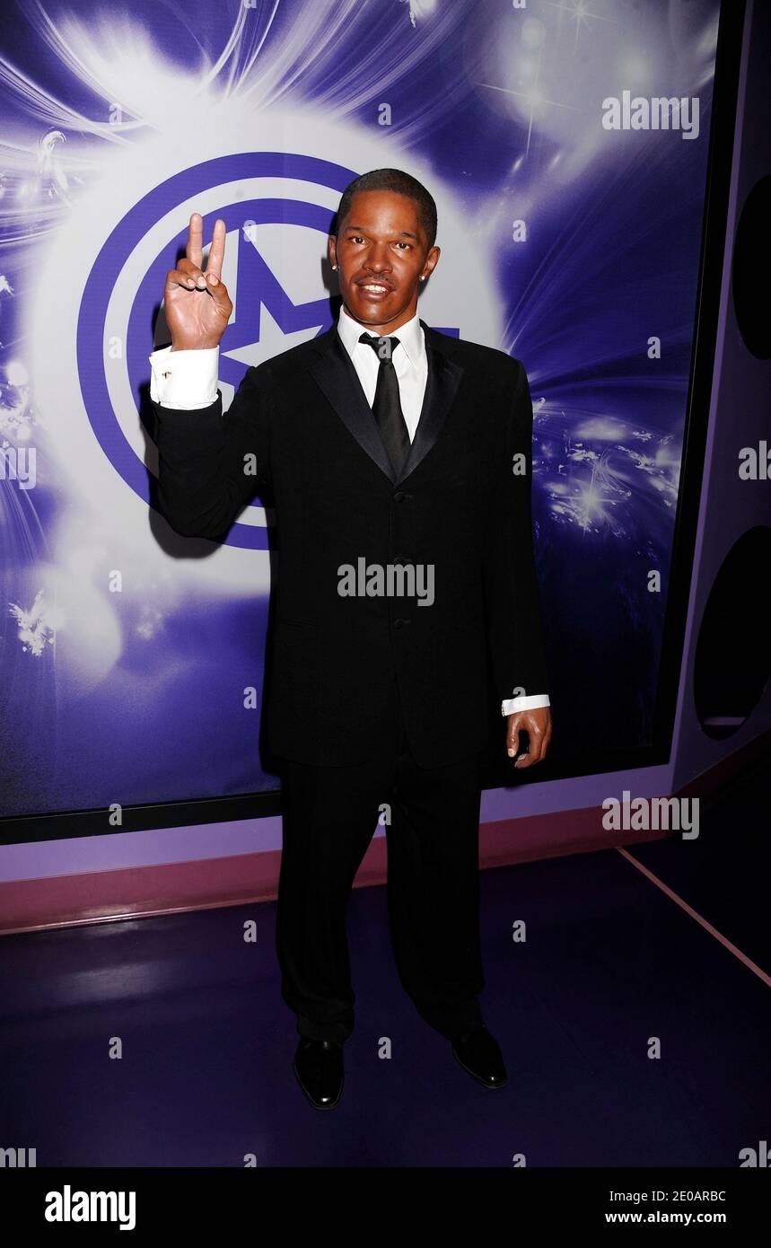 Jamie Foxx wax figure on display at Madame Tussauds in Hollywood, Ca ...
