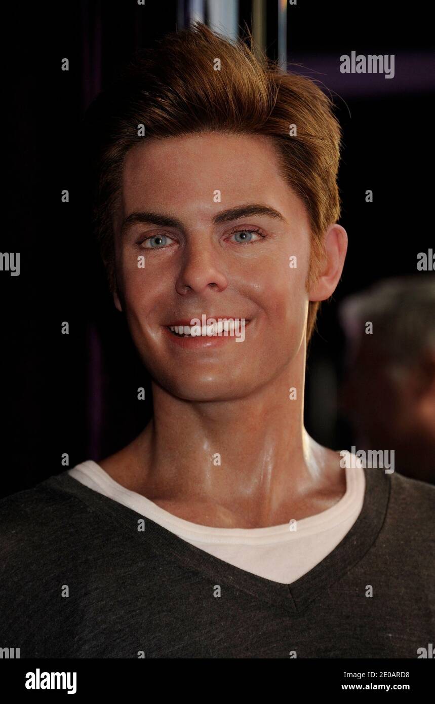 Zac Efron Wax Figure On Display At Madame Tussauds In Hollywood Ca Usa On March 01 2012