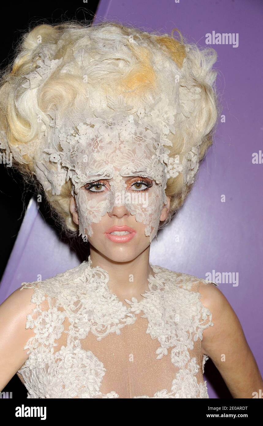 Lady Gaga wax figure on display at Madame Tussauds in Hollywood, Ca ...