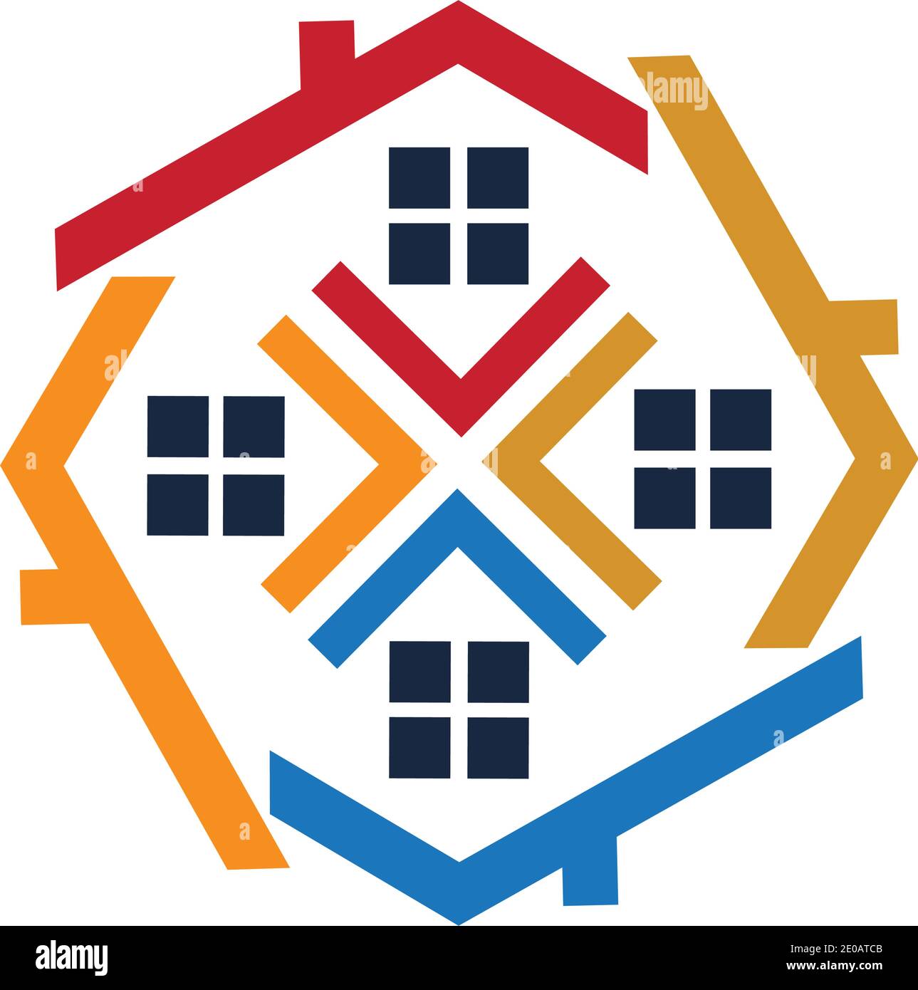 House logo vector illustration design Stock Vector Image & Art - Alamy