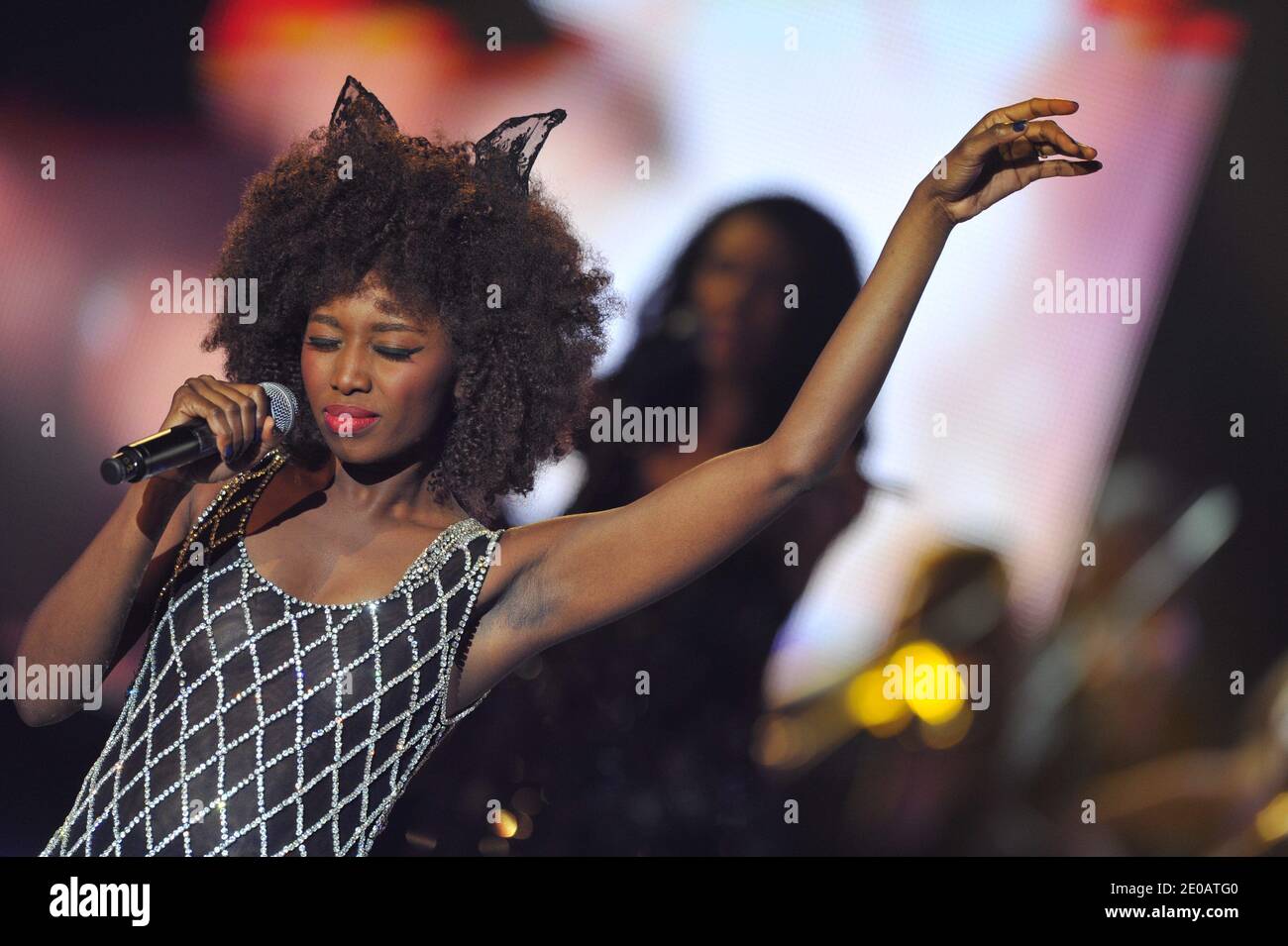 Inna Modja during the 27th Victoires de la Musique ceremony held at the ...