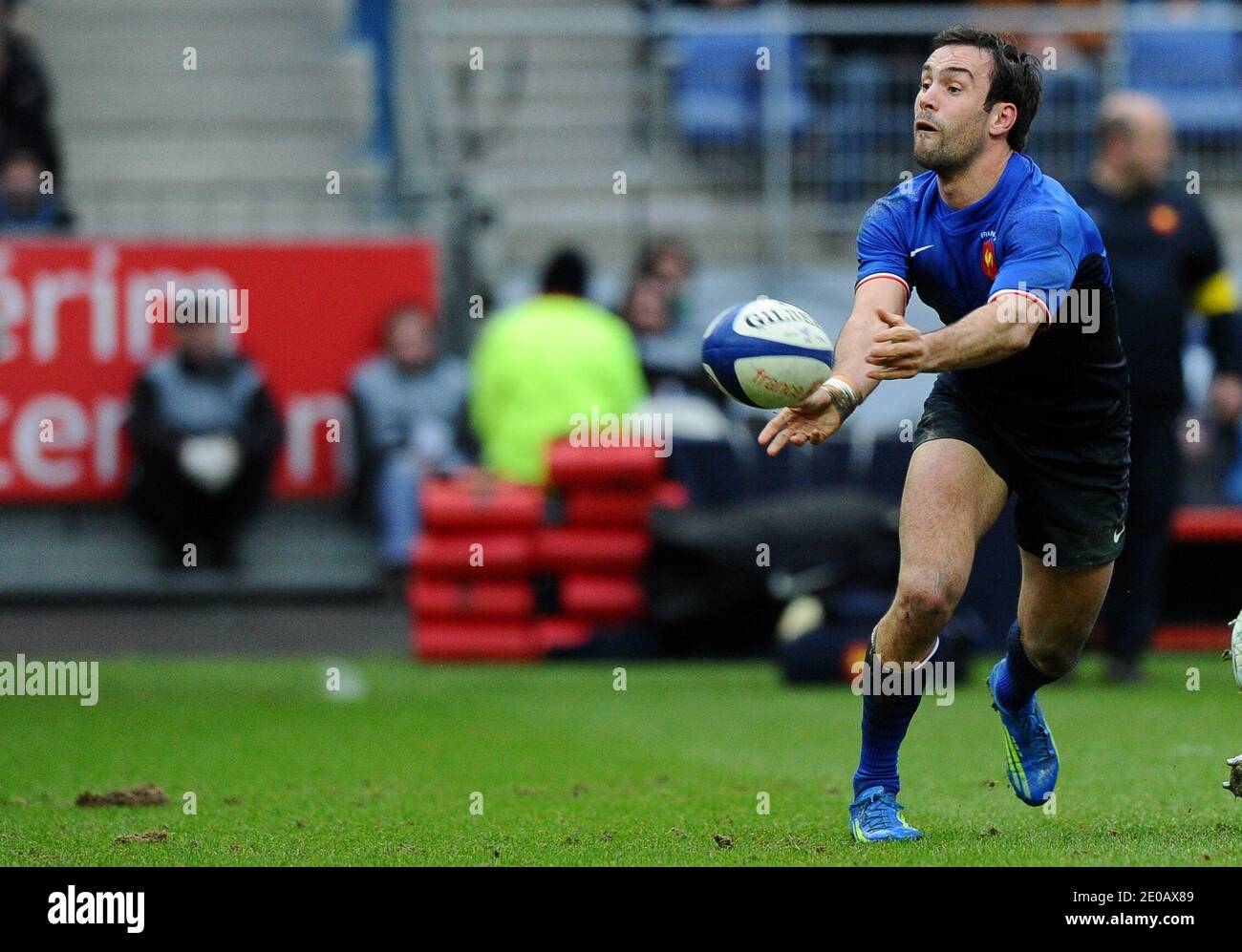 France's Morgan Parra during the Rugby RBS 6 Nations Tournament, France ...