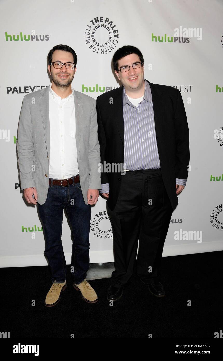 Edward Kitsis and Adam Horowitz attending The Paley Center for Media ...