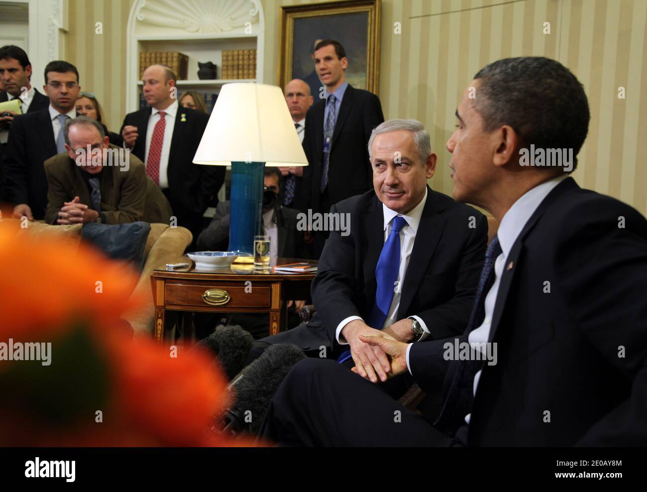 President Barack Obama meets with Israeli Prime Minister Benjamin ...