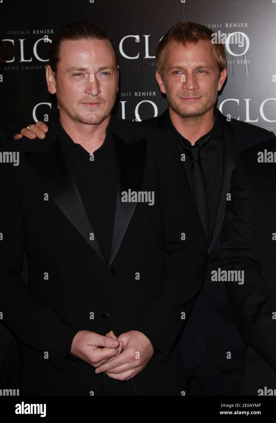 Benoit Magimel and Jeremie Renier attending the 'Cloclo' premiere held ...