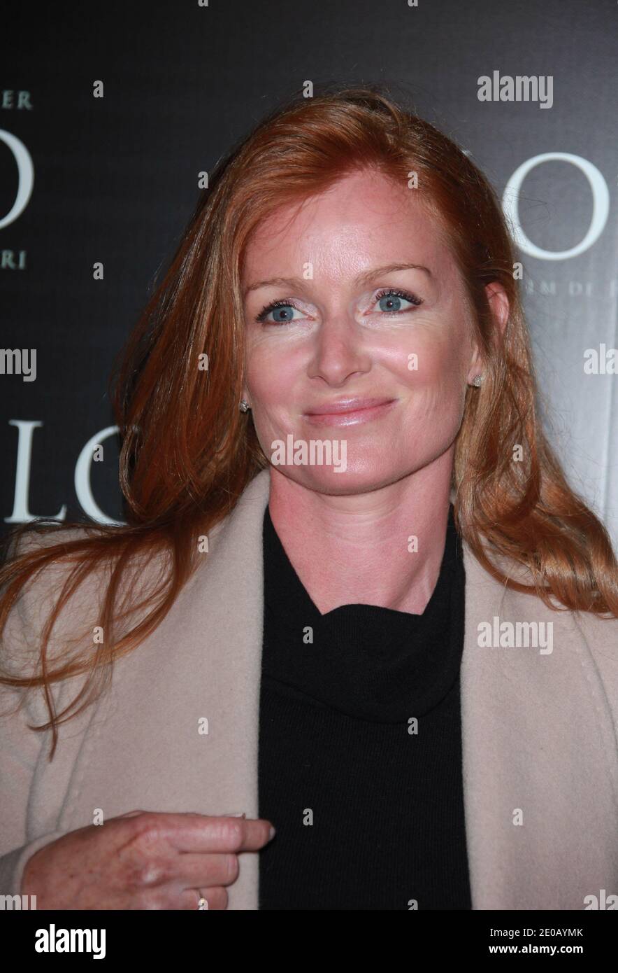 Celine Martin (Jacques Martin's widow) attending the 'Cloclo' premiere ...