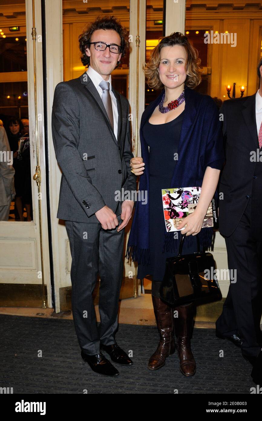 Armelle and Simon attending the annual Enfance Majuscule Charity Gala ...