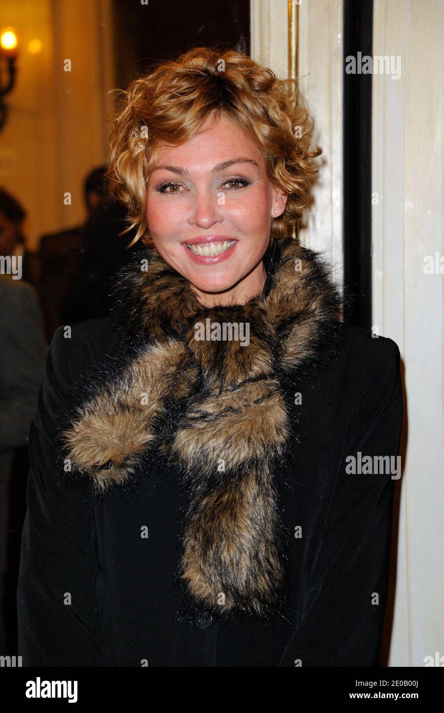 Indra attending the annual Enfance Majuscule Charity Gala held at Salle ...