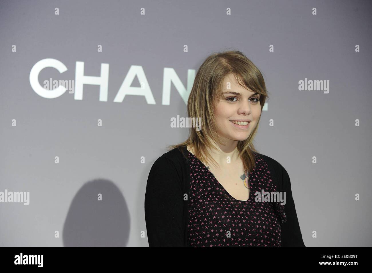 Beatrice Martin aka Coeur de Pirate attending Chanel's Fall-Winter 2012 ...