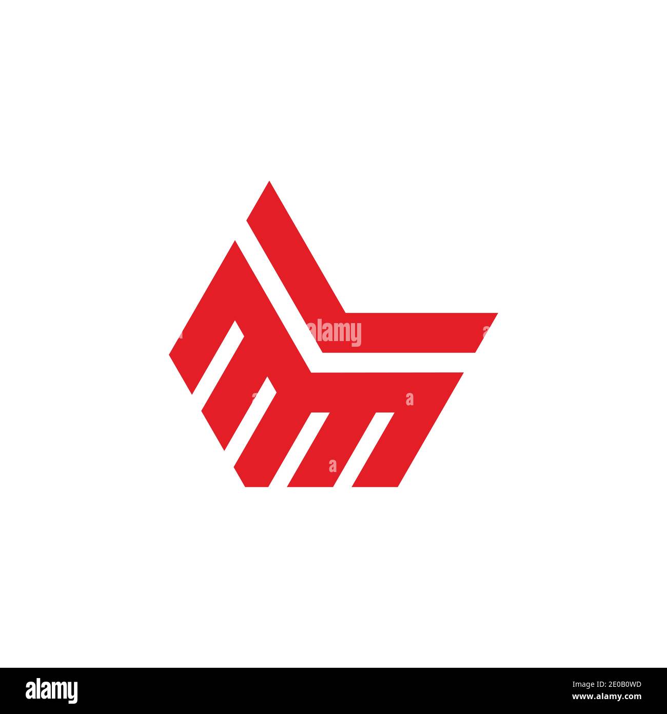 abstract letter mk movement design logo vector Stock Vector Image & Art ...