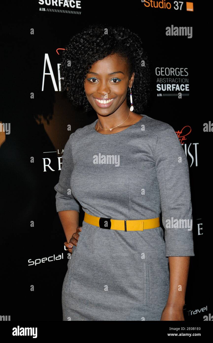 Aissa Maiga attending 'The Artist' party held at 'Le George' restaurant ...