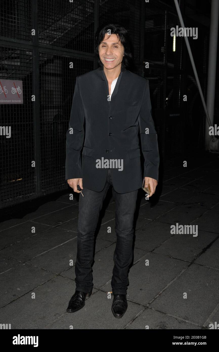 Jean-Luc Lahaye attending 'The Artist' party held at 'Le George ...
