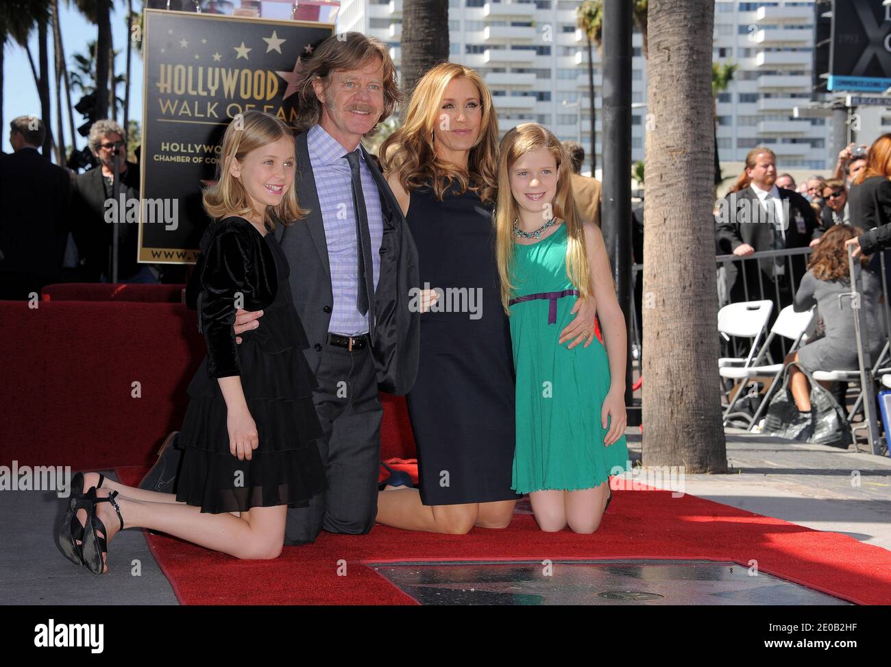 William H. Macy and Felicity Huffman are honored with a Star on the ...