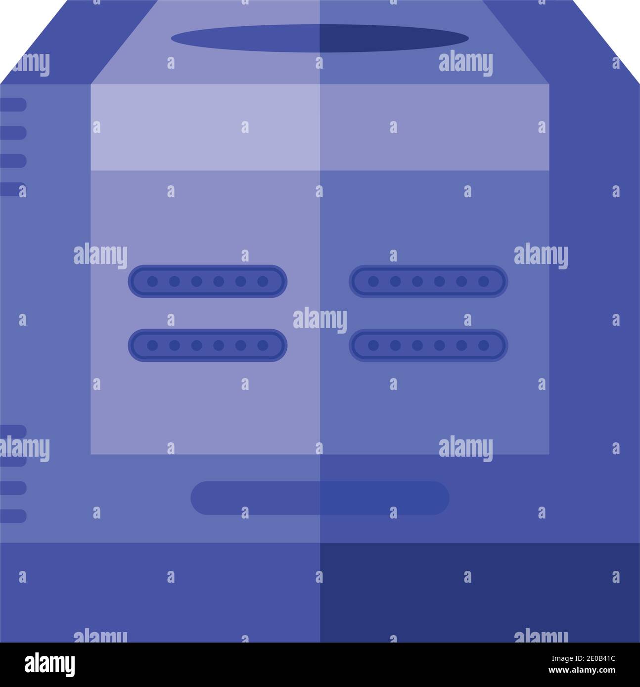 videogame console box design, play leisure and gaming theme Vector ...